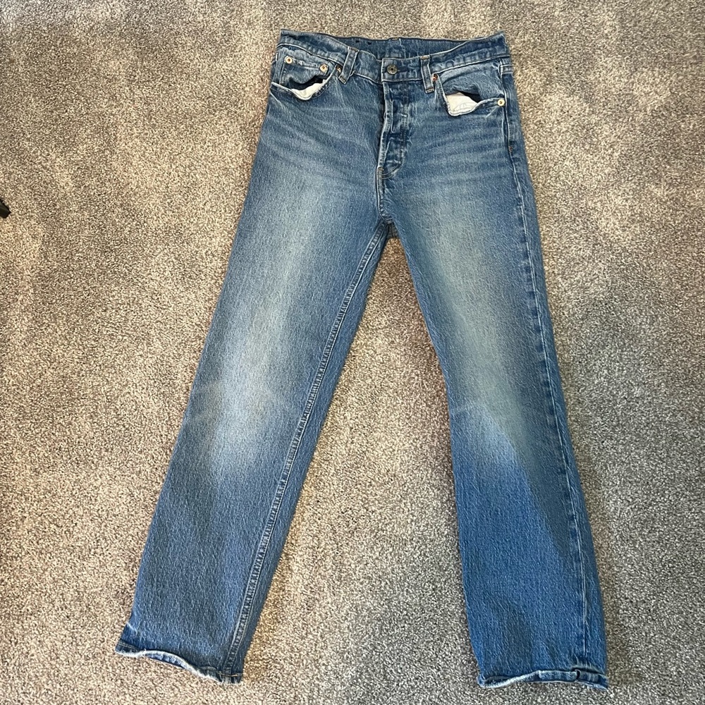 Gap Cheeky Straight High Rise - Gem